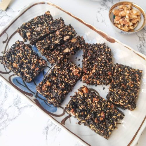Easy Chinese Sesame Candy (芝麻糖) - Assorted Eats