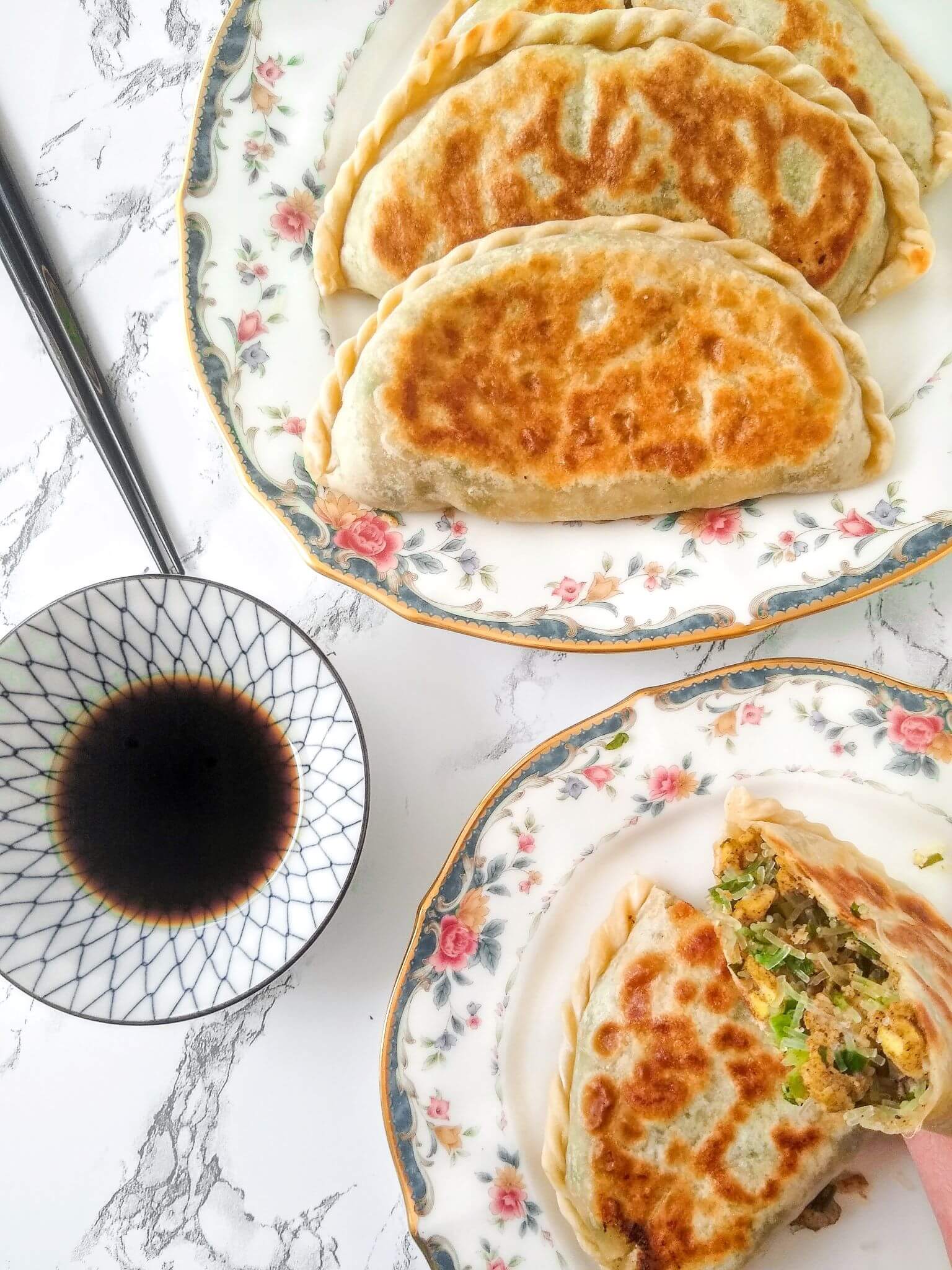 Chinese Chive Pockets (韭菜盒子) - Assorted Eats