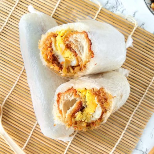 Fan Tuan, Taiwanese Sticky Rice Rolls (飯糰) - Assorted Eats