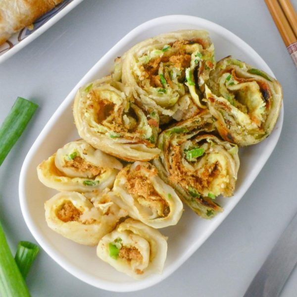 Dan Bing, Taiwanese Egg Crepe 3 ways - Assorted Eats